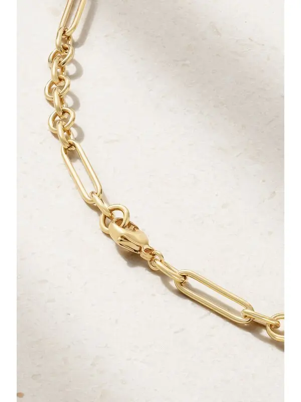 FOUNDRAE 18-karat Mixed Link Necklace