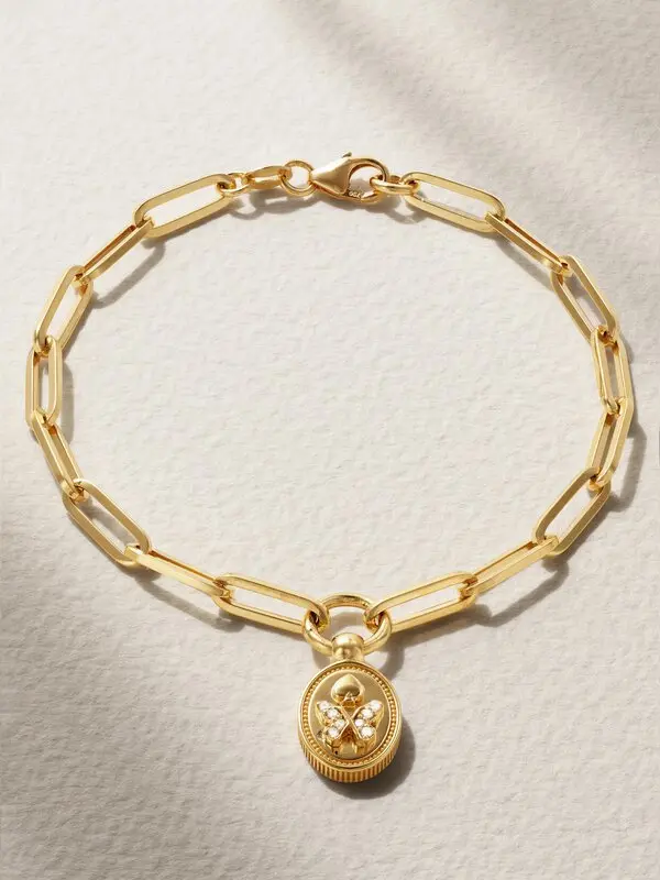 FOUNDRAE Reverie 18-karat Diamond Bracelet - Gold