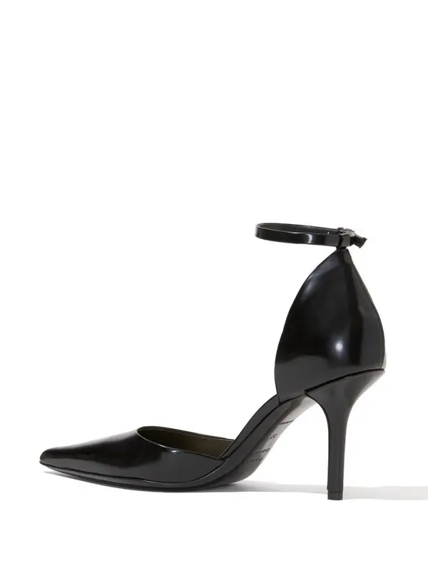 Proenza Schouler Slash Ankle Strap Pumps - Black