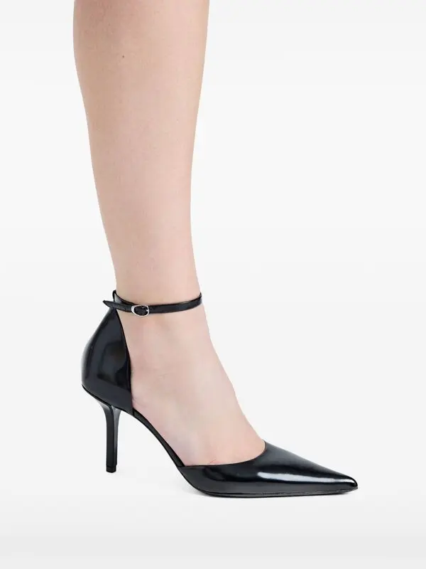 Proenza Schouler Slash Ankle Strap Pumps - Black