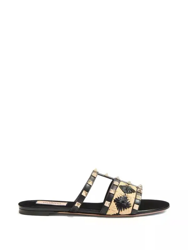 Valentino Garavani Rockstud Sandals - Black