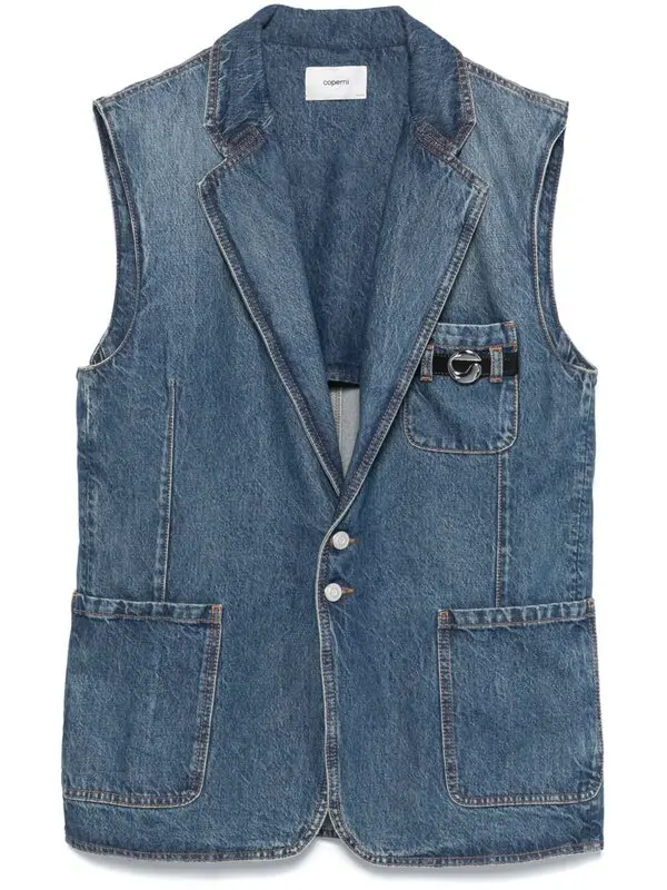 Coperni Sleeveless Denim Jacket