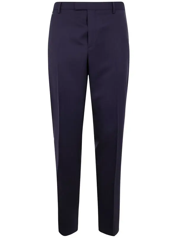 Paul Smith Pressed-crease Tapered Trousers