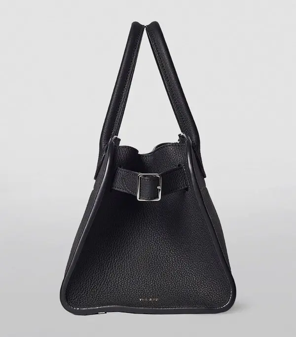 THE ROW Soft Margaux 10 Leather Top-handle Bag