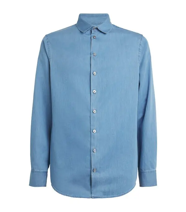 Giorgio Armani Cotton Long-sleeve Shirt