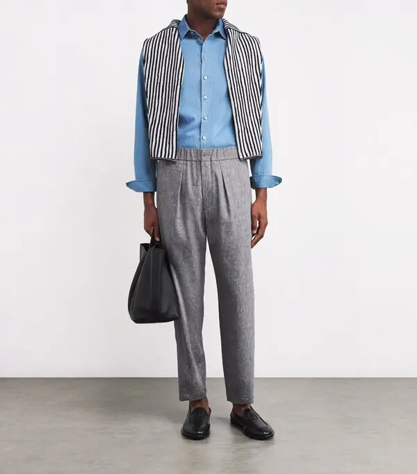 Giorgio Armani Cotton Long-sleeve Shirt