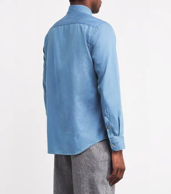 Giorgio Armani Cotton Long-sleeve Shirt
