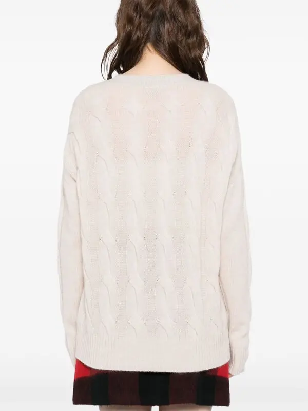 N.peal Cable Cricket Sweater