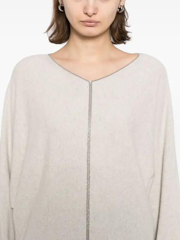 N.peal Metal Batwing Sweater