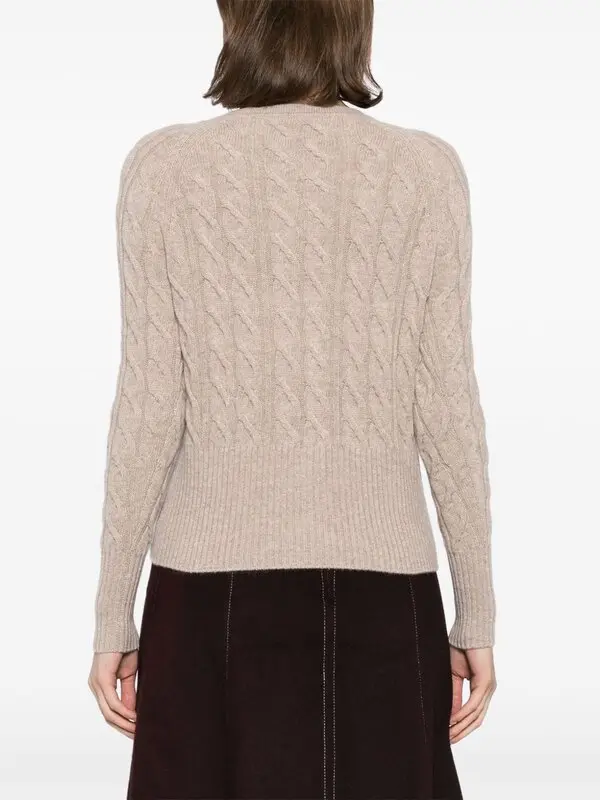 N.peal Myla Cable Knit Cardigan