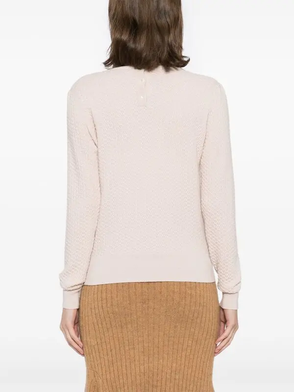 N.peal Tuck Stitch Sweater