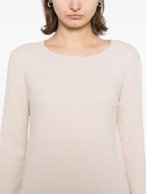 N.peal Tuck Stitch Sweater
