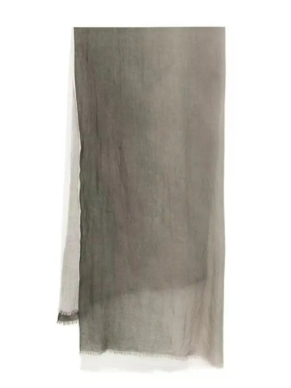 N.peal Dip-dye Cashmere Scarf - Neutrals