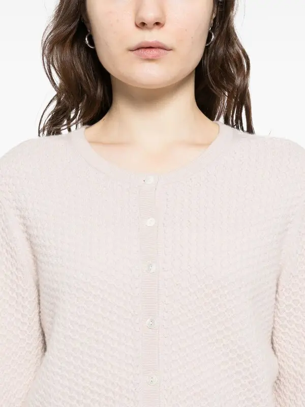 N.peal Tuck Stitch Cardigan