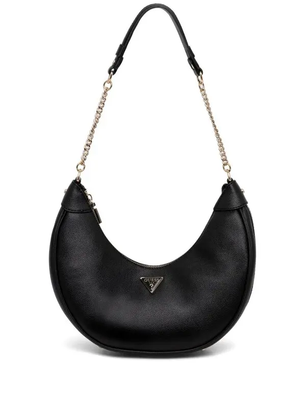 Guess Fedora Hobo Shoulder Bag - Black