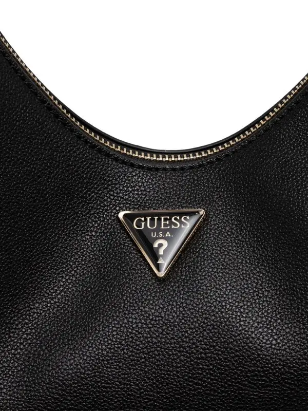 Guess Fedora Hobo Shoulder Bag - Black