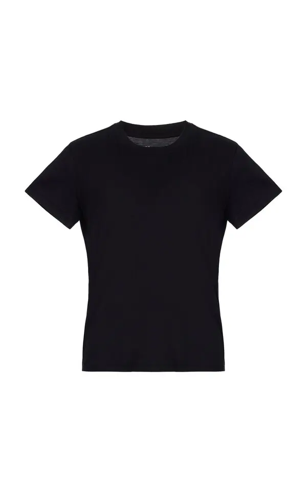 FRAME The Baby Tee - Black