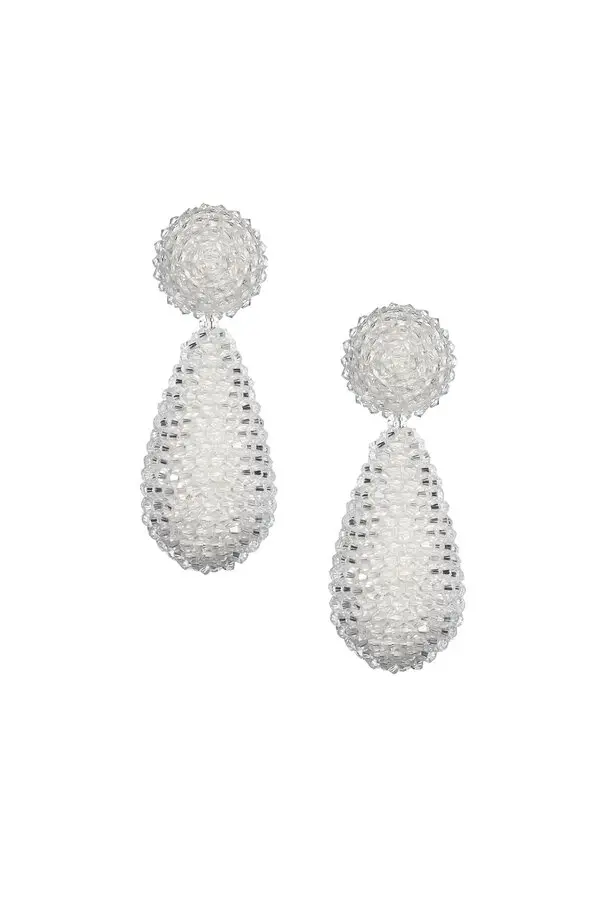 Sachin & Babi Alena Clip-on Earrings - Ivory