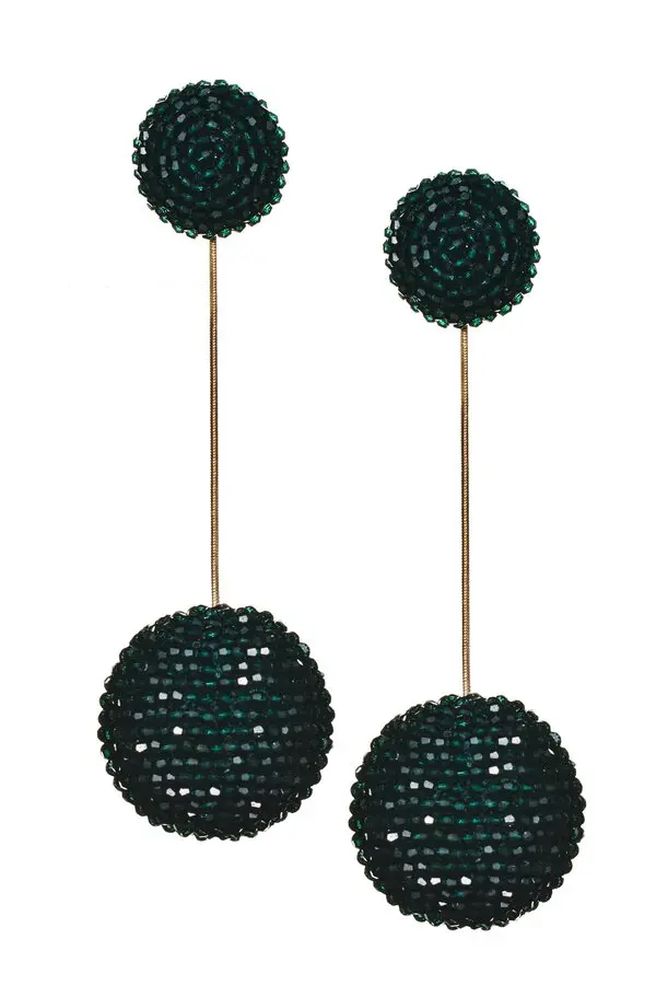 Sachin & Babi Aria Earrings - Emerald