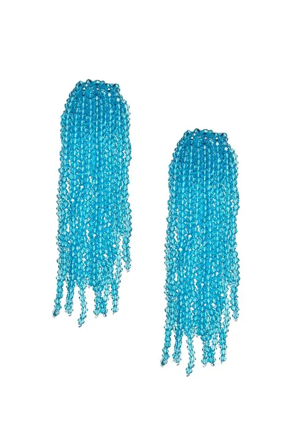 Sachin & Babi Fountain Clip-on Earrings - Sky Blue