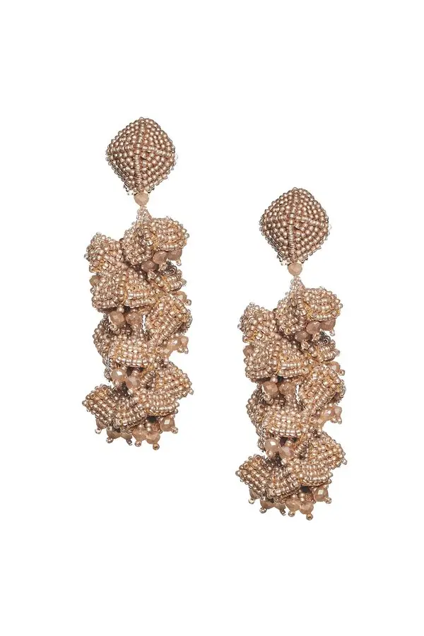 Sachin & Babi Grapes Clip-on Earrings - Gold