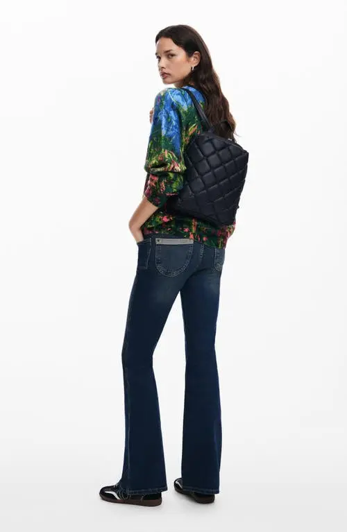 Desigual Faux Leather Backpack