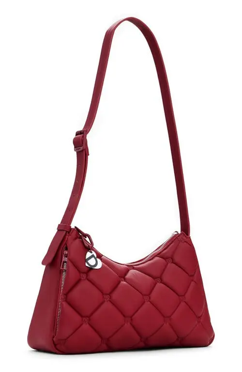 Desigual Diamond Quilted Shoulder Bag
