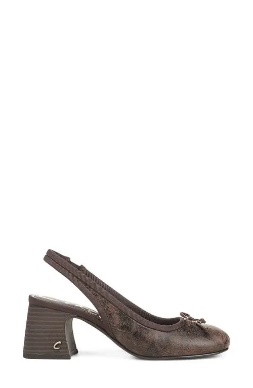 Sam Edelman Circus Ny Diane Slingback Pumps - Black/brown