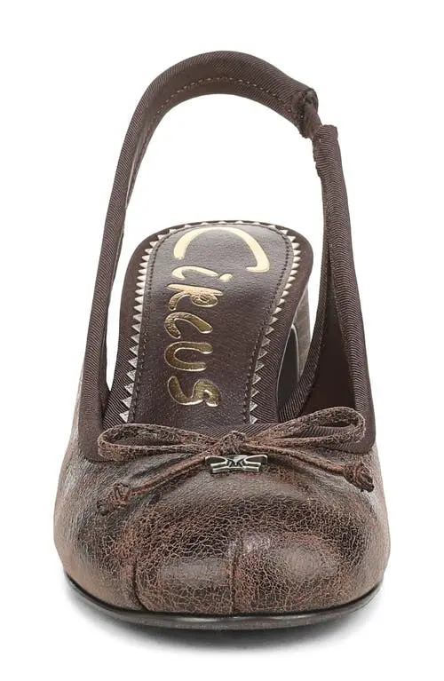 Sam Edelman Circus Ny Diane Slingback Pumps - Black/brown