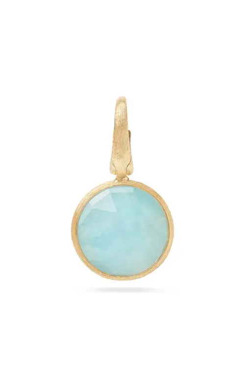 Marco Bicego Jaipur Aquamarine Pendant Charm - Gold