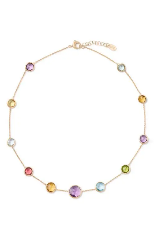 Marco Bicego Jaipur Mixed Semiprecious Stone Necklace - Gold