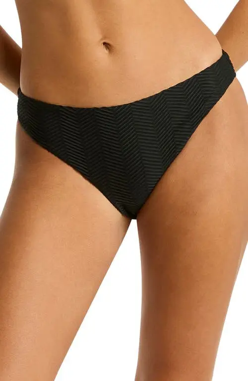 SEA LEVEL Caracus Bikini Bottom - Black