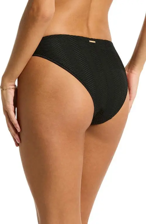 SEA LEVEL Caracus Bikini Bottom - Black