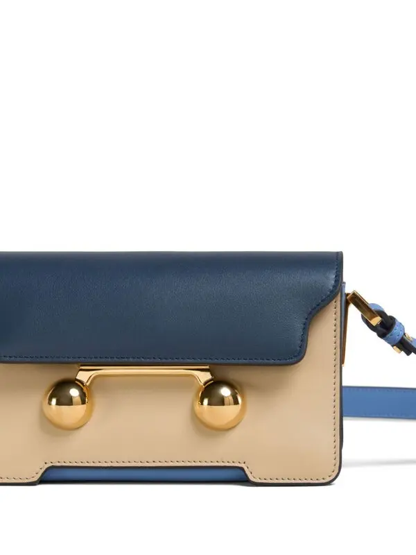 Marni Trunkaroo Shoulder Bag - Blue