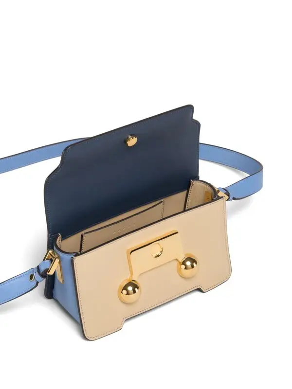 Marni Trunkaroo Shoulder Bag - Blue