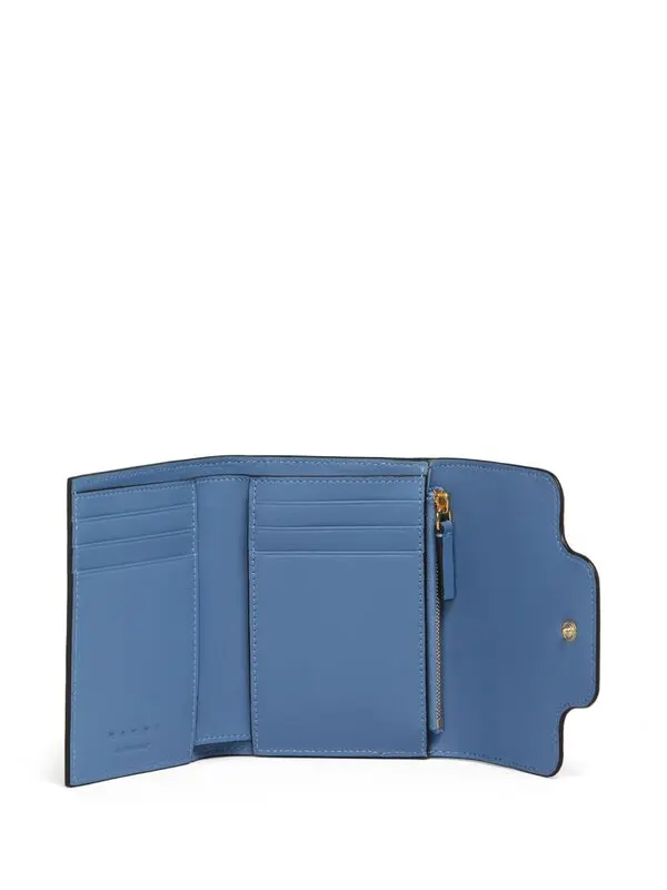 Marni Trunkaroo Trifold Leather Wallet