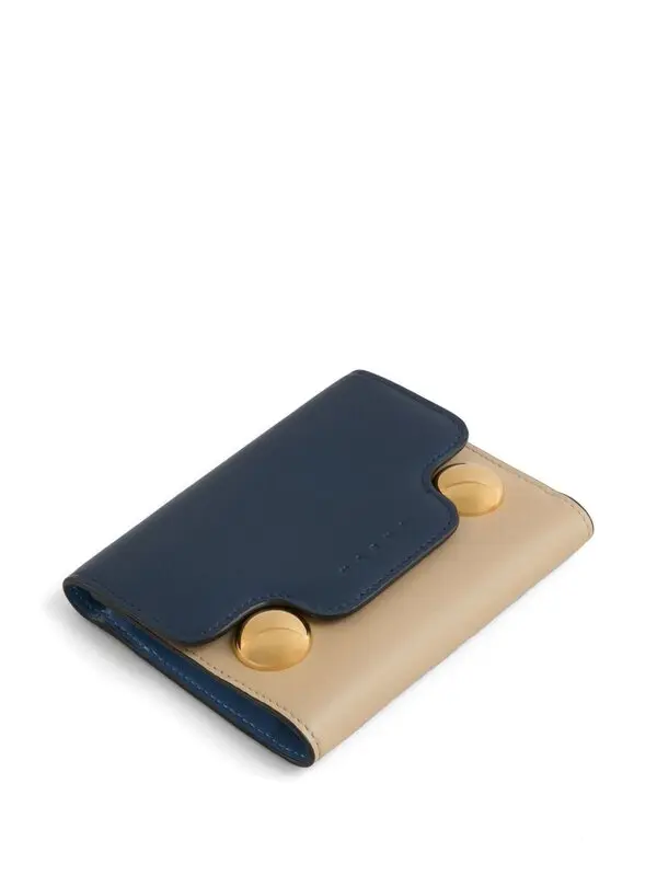 Marni Trunkaroo Trifold Leather Wallet