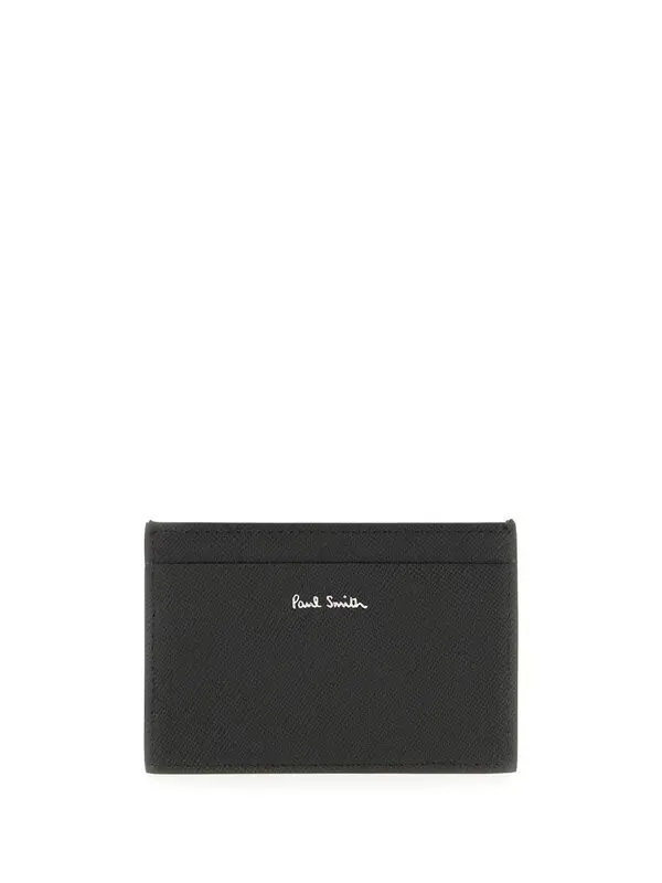 Paul Smith Print Card Holder - Black