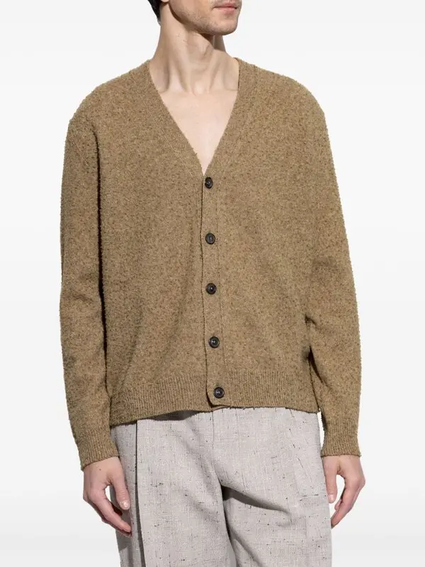 MAISON MARGIELA Vintage Effect Cardigan - Neutrals
