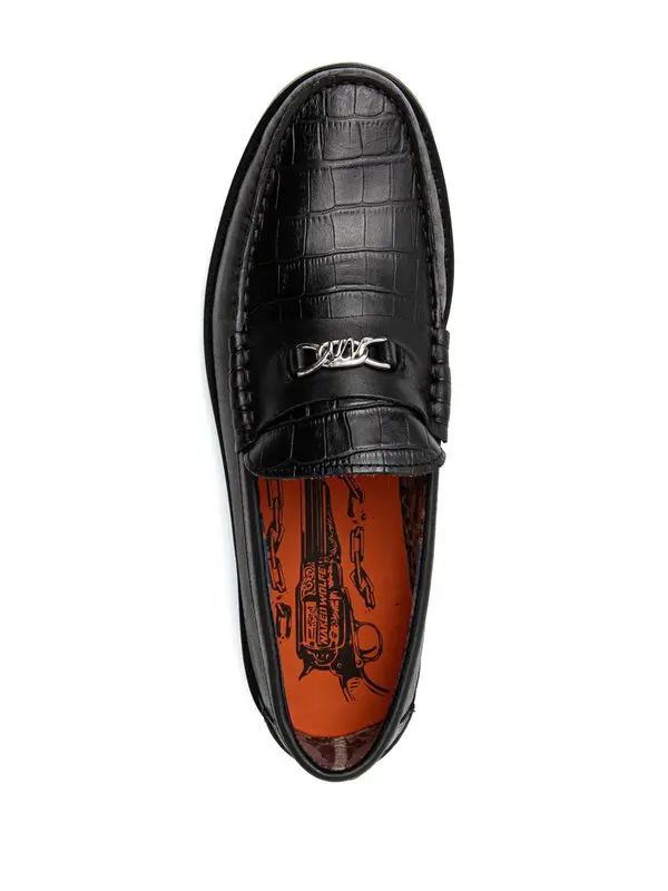 NAKED WOLFE Roma Loafers - Black