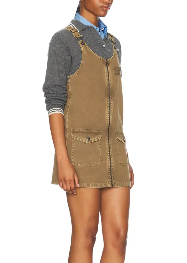 Miu Miu Mini Overall Dress