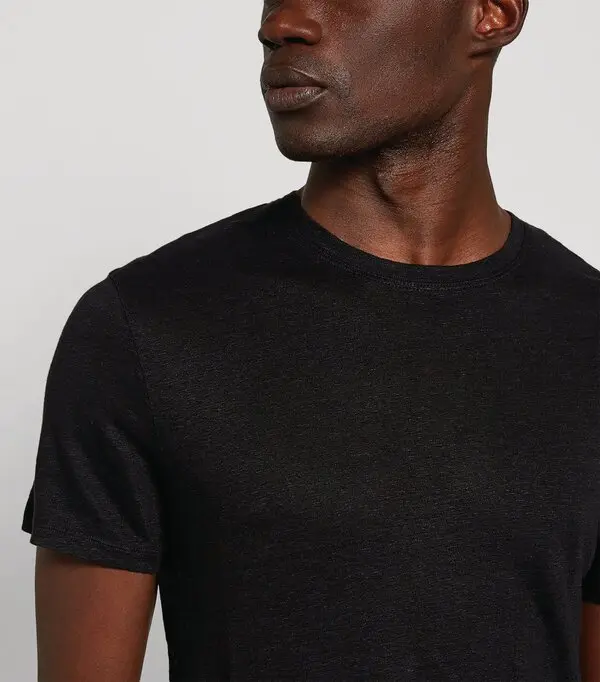 Sandro Linen T-shirt