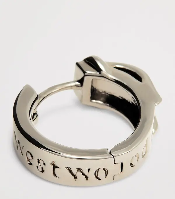 VIVIENNE WESTWOOD Bobby Single Hoop Earring
