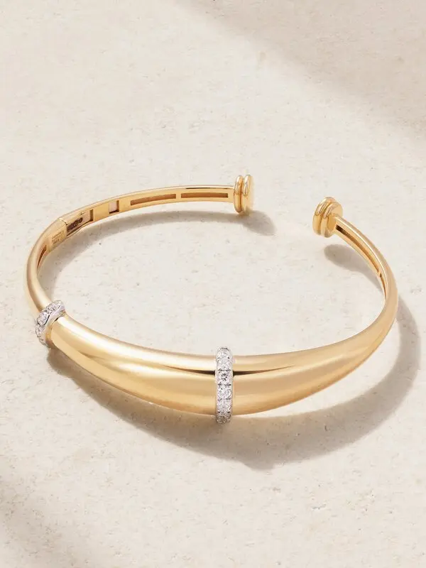 L’ATELIER NAWBAR Buoy Diamond Bracelet - Gold