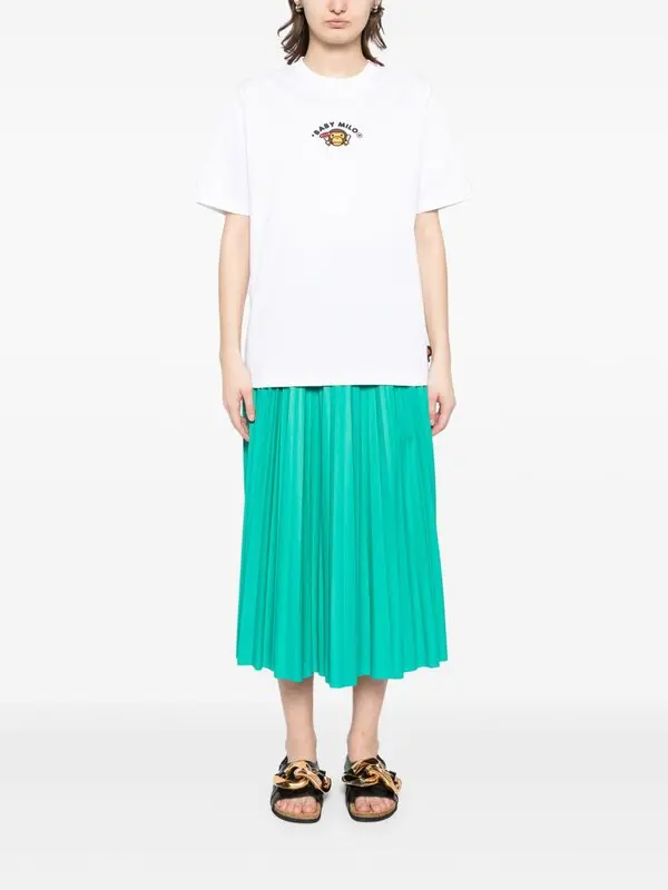 A BATHING APE Logo-print T-shirt - White