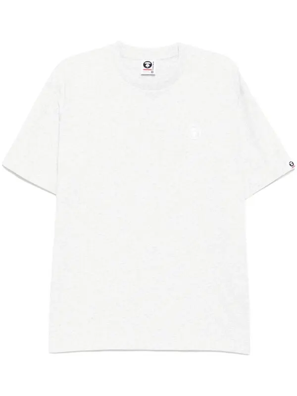 AAPE BY *A BATHING APE® Logo-patch T-shirt