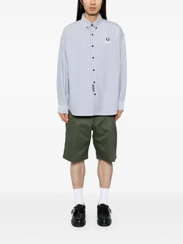 AAPE BY *A BATHING APE Long Sleeves Shirt - Grey