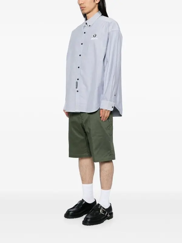 AAPE BY *A BATHING APE Long Sleeves Shirt - Grey