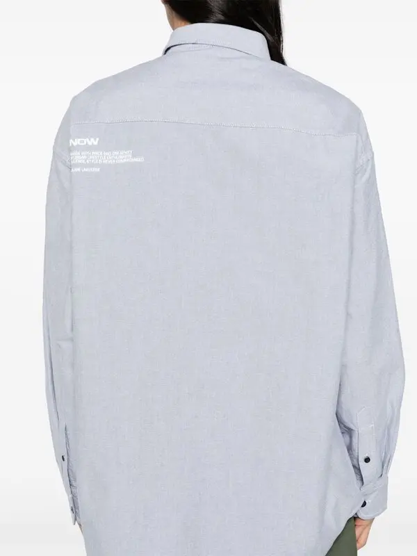 AAPE BY *A BATHING APE Long Sleeves Shirt - Grey