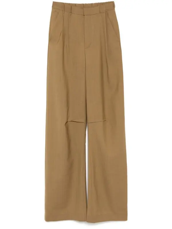 MAISON MARGIELA Pleat-detailing Trousers